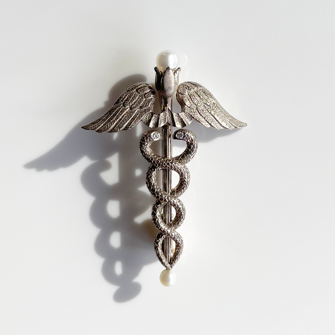 「Caduceus」 Brooch | JP ON JP & ASSOCIATES